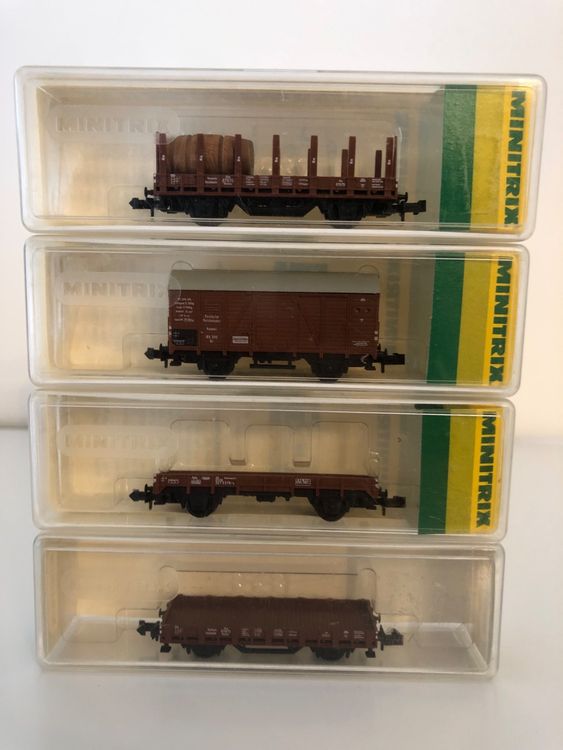 4 wagons Minitrix (Gebraucht) in Vevey für CHF 23 – mit Lieferung auf ...
