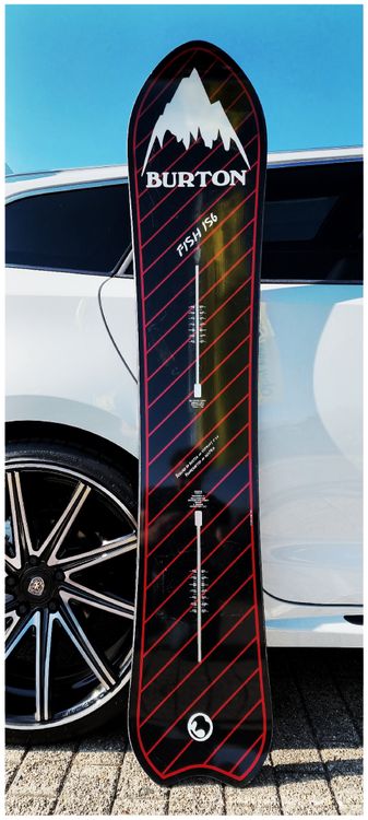 Snowboard Burton Fish 156 Sammlerboard "Out of stock" 2009 (Neu (gemäss ...