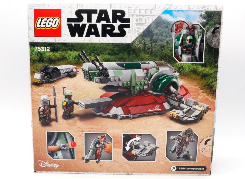 Lego Star Wars 75312 Boba Fett's Starship NEU & OVP (Neu und ...