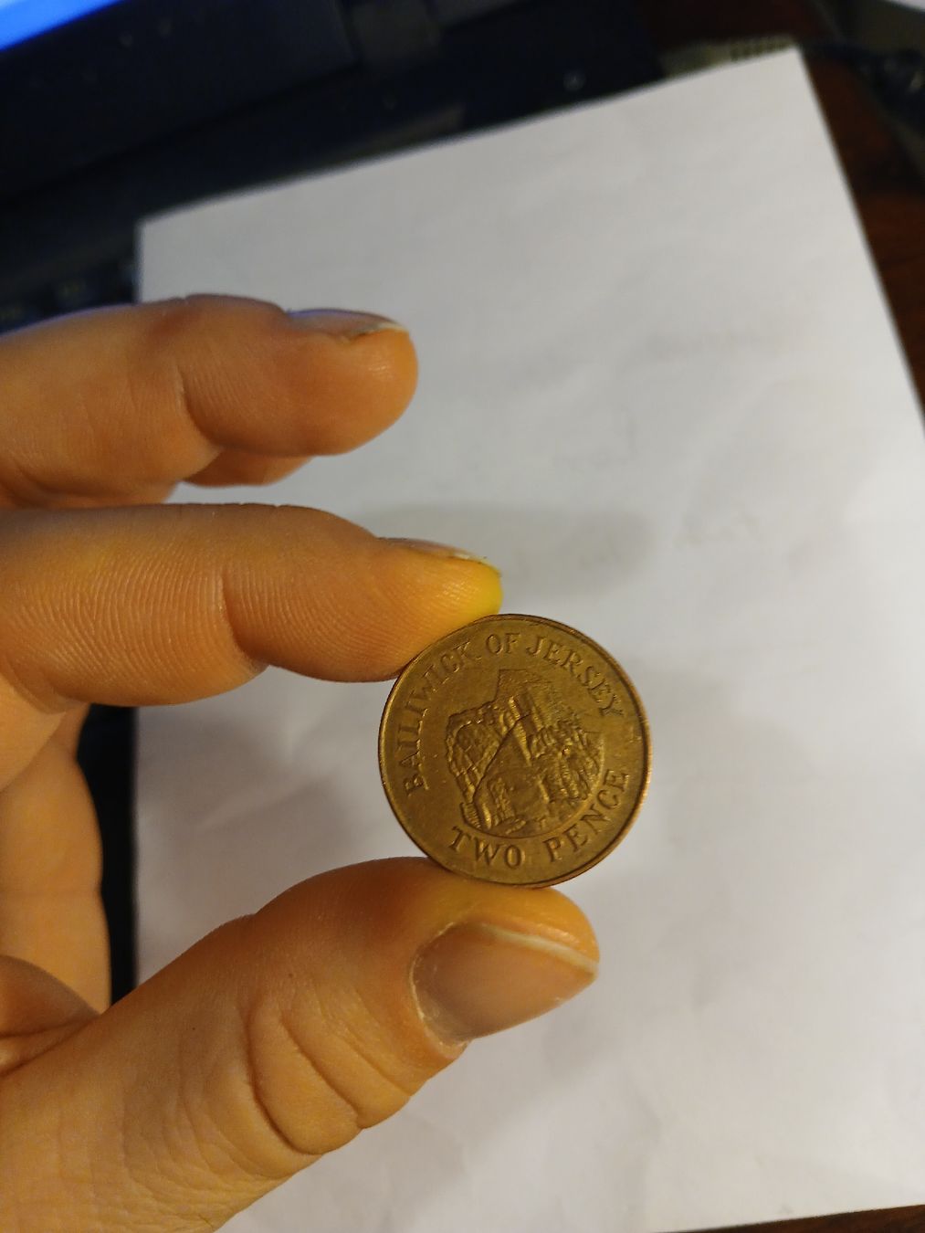 Pièce de Jersey 2 pence 1998 - Élizabeth II à saisir! (D'occasion) à ...
