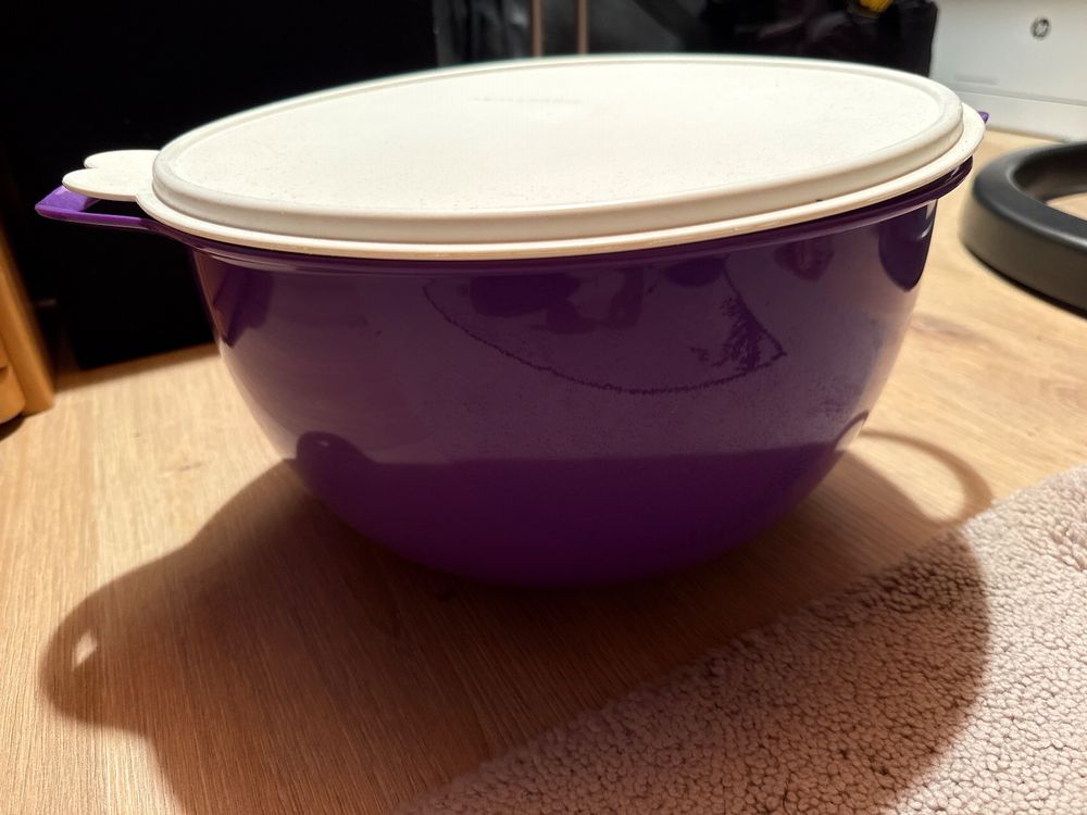 Wunderschöne Tupperware Große Schüssel 10 Liter Fotos