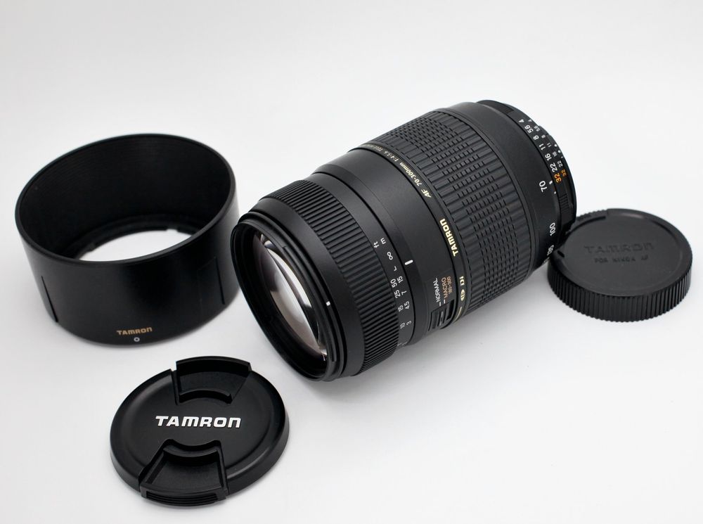 Tamron AF 70-300 mm F4-5.6 Di LD Macro 1:2 f. Nikon (Gebraucht) in Birsfelden für CHF 89 – mit ...