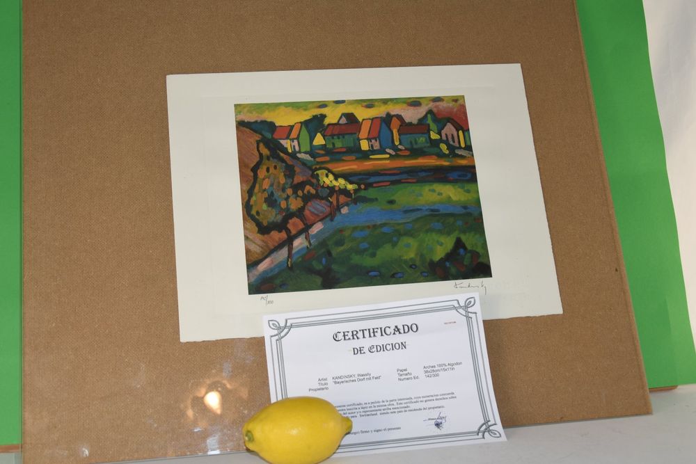 KANDINSKY WASSILY Rus.1866-1944 ORIGINAL LITHOGRAPHIE (Gebraucht) in Wohlen AG für CHF 79 – mit ...