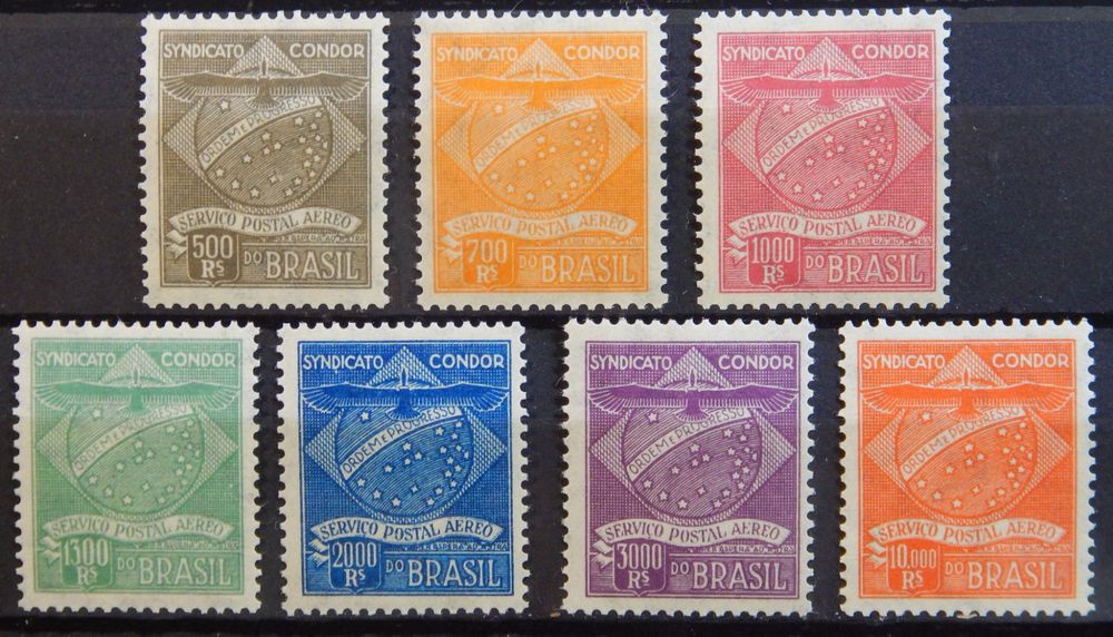 Brasilien Kat. C1-7 * 1927 Air Mail (Gebraucht) in Zürich für CHF 12 ...