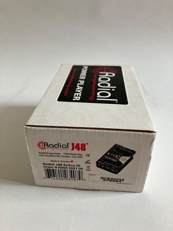 Radial Engineering DI-Box J48 (Gebraucht) in für CHF 145 – mit Lieferung auf Ricardo kaufen