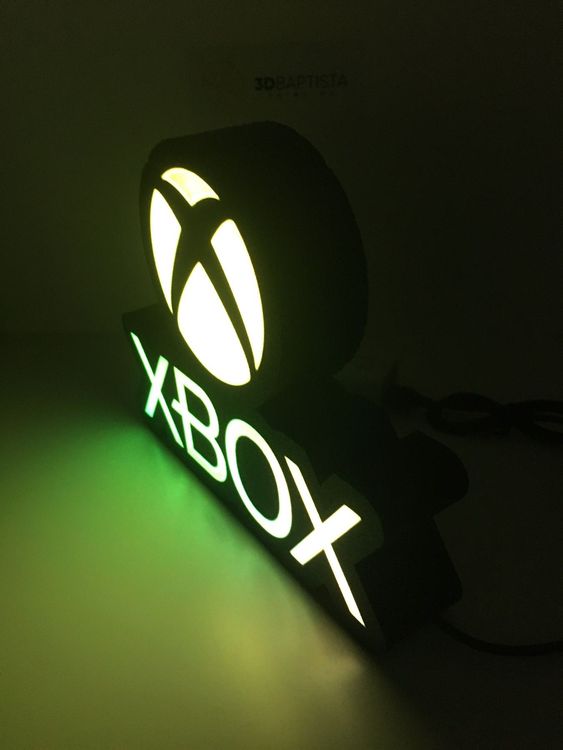 XBOX logo mit LEDs (Neu (gemäss Beschreibung)) in Luzern für CHF 23 ...