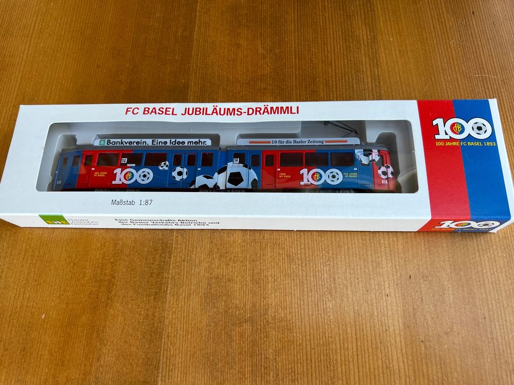 FCB Tram / FC Basel Jubiläums-Drämmli 100 Jahre FCB (Neu und ...