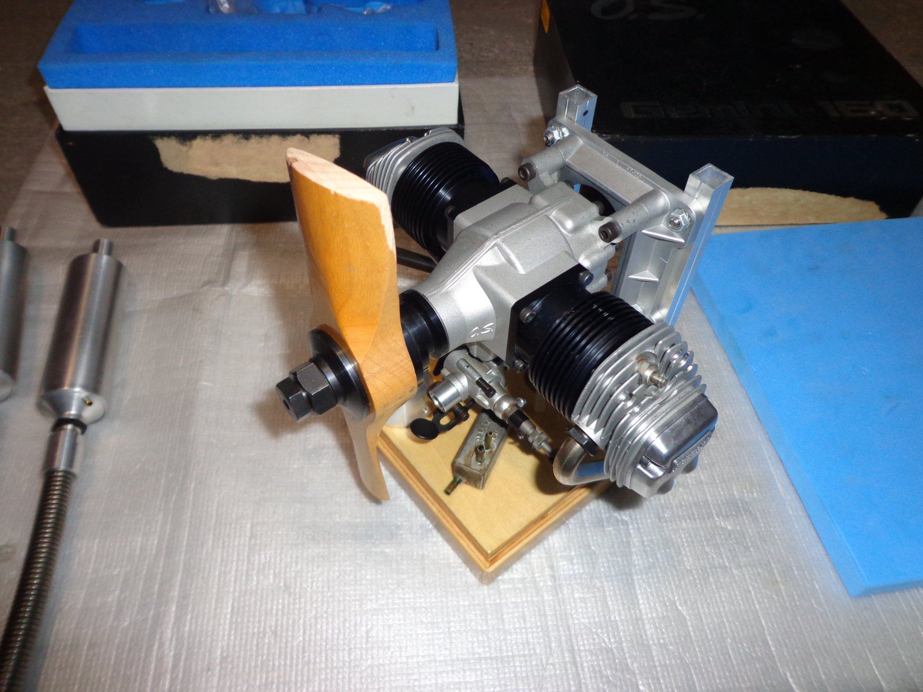 Modellmotor OS-FT-160-Boxer - GEMINI (36) (Gebraucht) in Camorino für ...