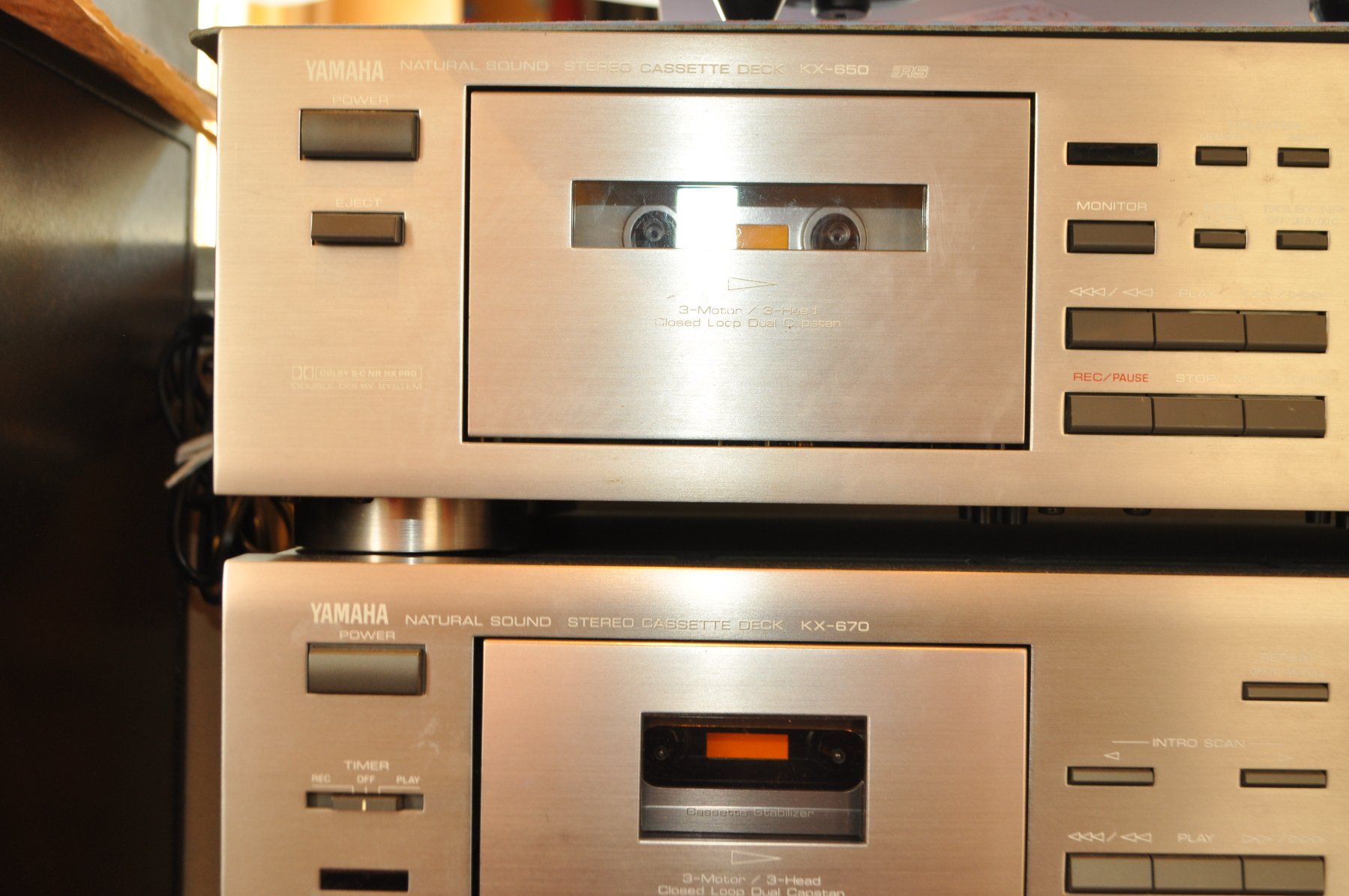 Yamaha Natural Sound Stereo Cassette Deck KX-650 * Titan (Defekt) in ...