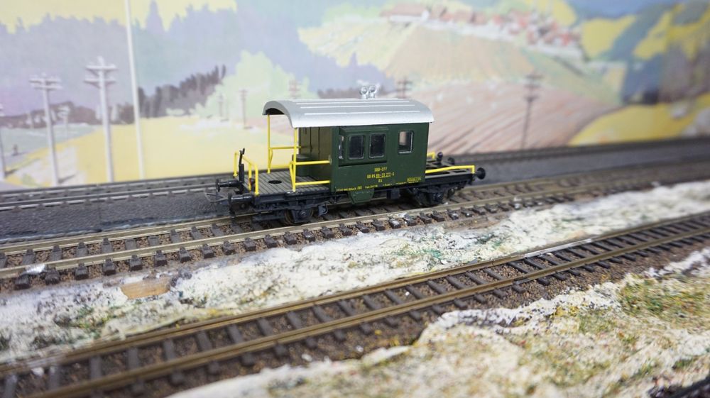 WOW: Ab 20.--: SBB - Güterzug-Begleitwagen "SPUTNIK", in OVP (Neu ...