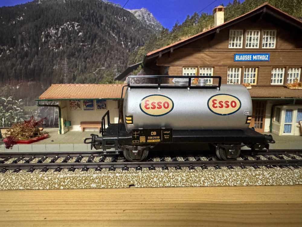 Märklin H0 4501 - DB Kesselwagen ESSO *neuwertig mit OVP* (Gebraucht ...