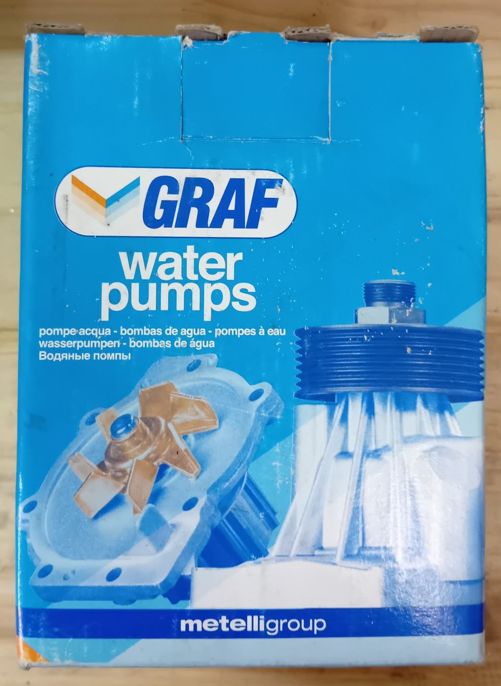 Neue Graf Wasserpumpe 360.0947 für Audi / VW / Seat / Skoda (Neu ...