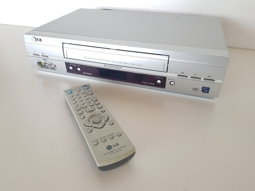 LG GC965 NS 6-Head Hi-Fi VHS Videorecorder | Kaufen auf Ricardo
