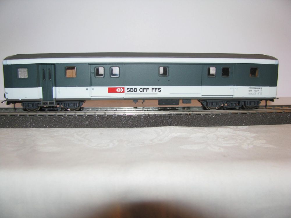 Roco Nr. 44334 - Gepäckwagen der SBB, 4achsig, Spur H0 (Gebraucht) in ...