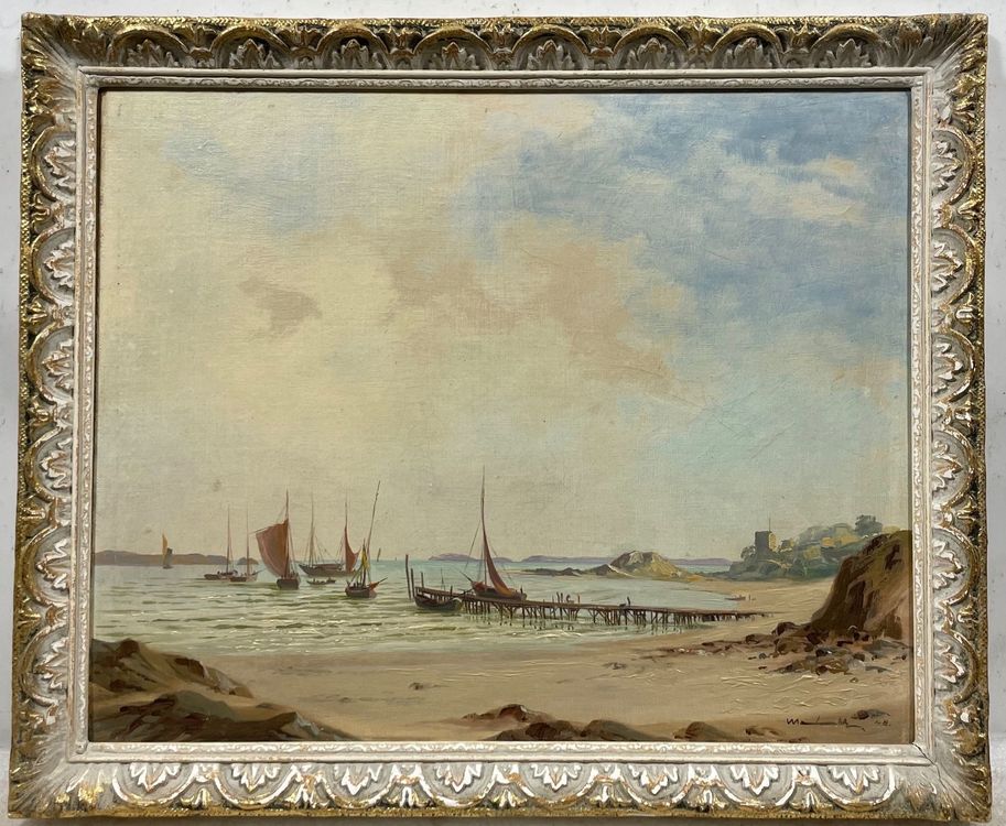 Tableau Scène côtière (Gebraucht) in L'Isle für CHF 100 – mit Lieferung ...