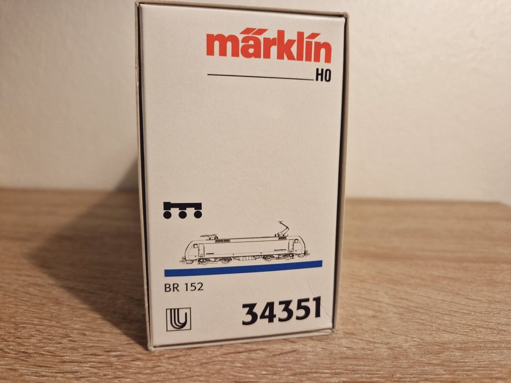 Märklin 34351 E-Lok BR 152 Siemens H0 (D'occasion) à St-Aubin-Sauges ...