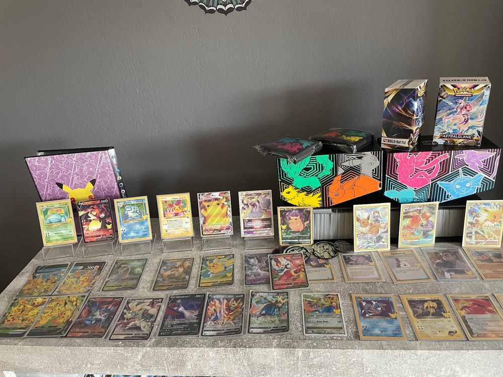 XXXXL Pokemon Karten Sammlung über 1000 Karten // Viele XMAX | Kaufen ...