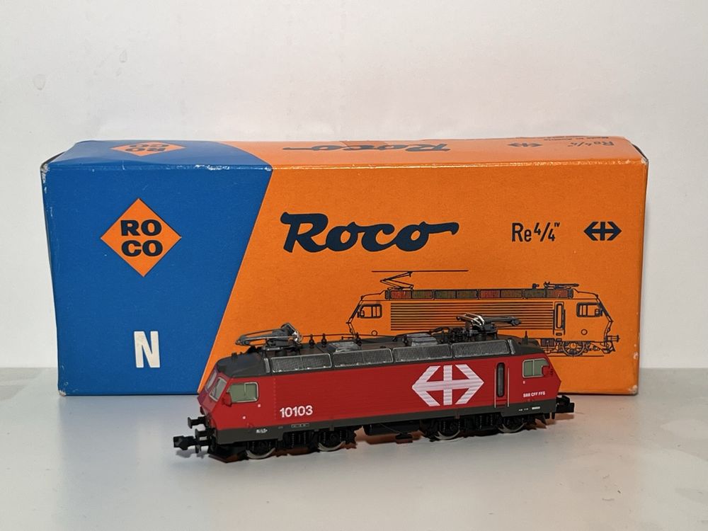 Roco Re 4/4" SBB Cargo N-Spur, Top Zustand, mit OVP (Neu (gemäss ...