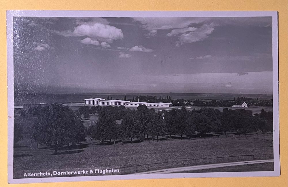 AK Altenrhein, Dornierwerke und Flughafen 1937 (Gebraucht) in ...