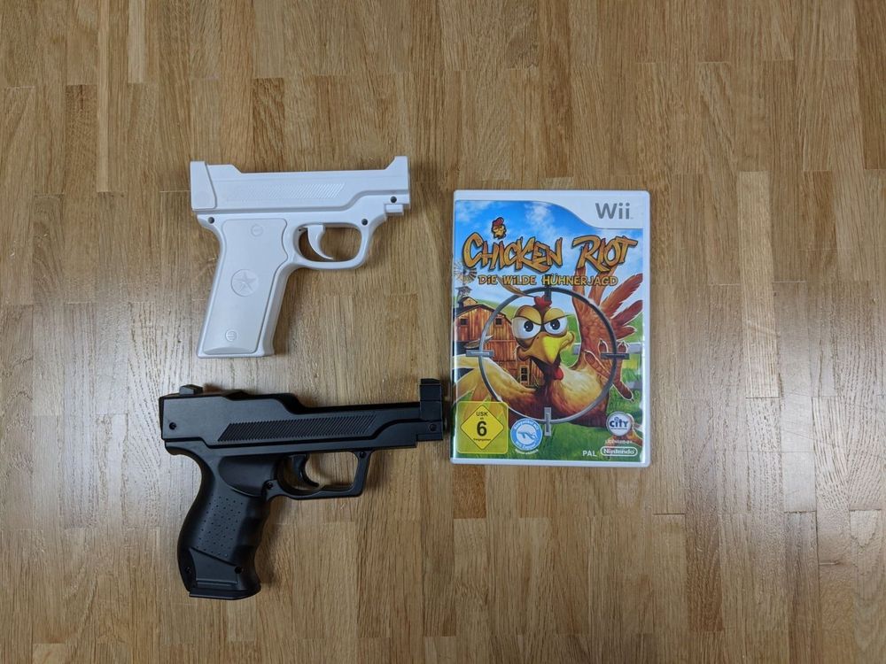 Chicken Riot für Wii mit 2 Pistolen | Kaufen auf Ricardo