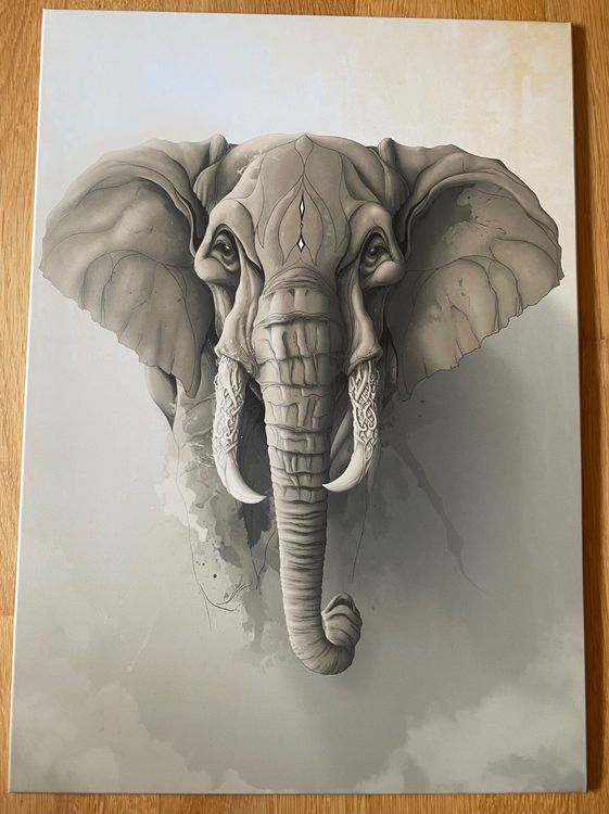 Displate Metal Bild Elefant (Gebraucht) in Arbon für CHF 13 – mit ...