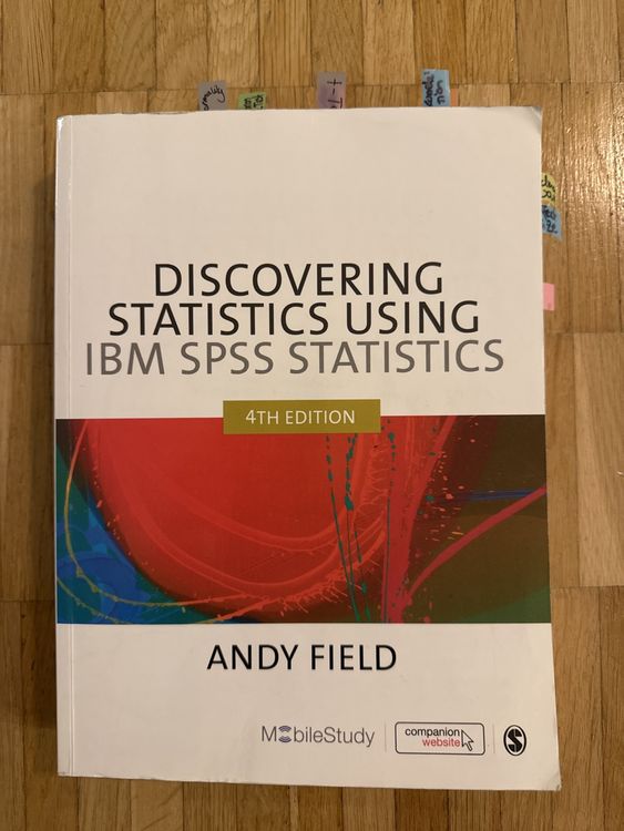 Statistik Buch: Discovering Statistics 4. Aufl. Andy Field (Gebraucht ...