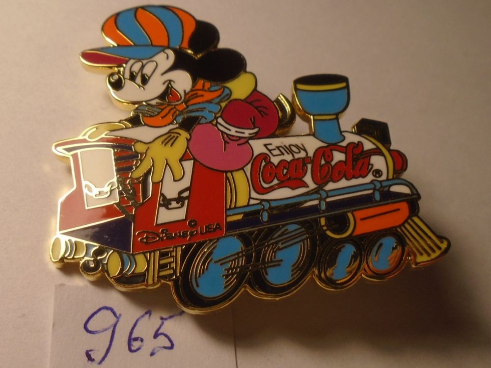 1 Coca Cola Mickey Mouse Pin - Zug, Disney, (965) (Gebraucht) in ...