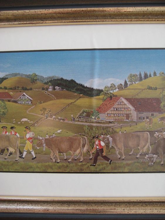 Appenzeller Bild Lilly Langenegger sign. | Kaufen auf Ricardo