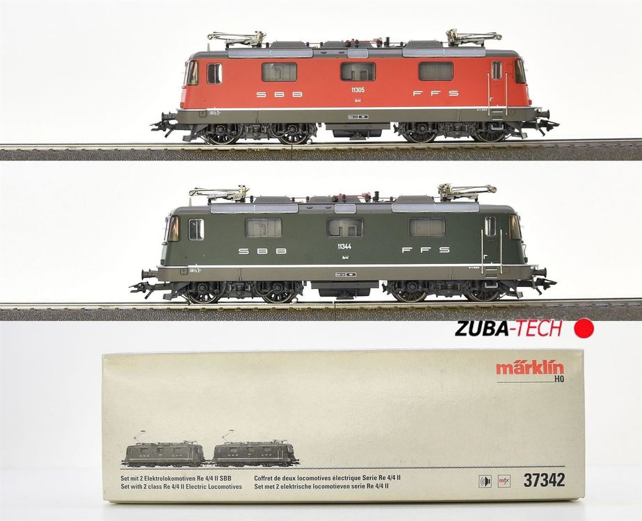 Märklin 37342 2x E-Lok Re 4/4 II SBB H0 (Gebraucht) in St. Gallen für ...