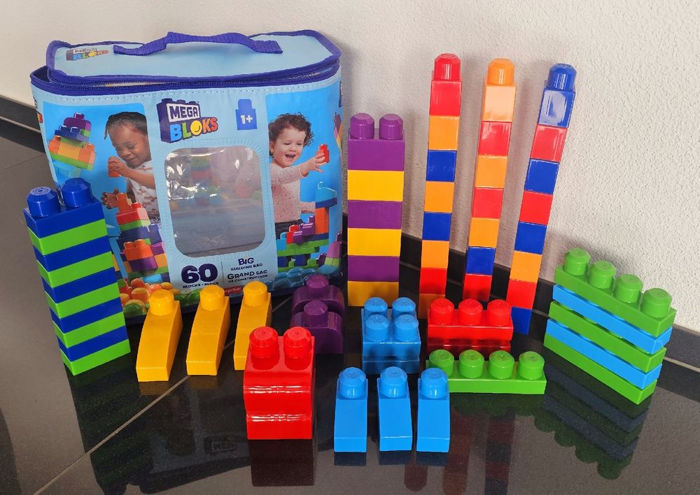 Mega Bloks Bauklötze, Bausteine, wie grosse Lego | Kaufen auf Ricardo