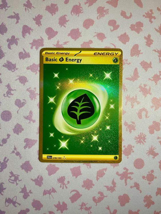 Pokemon Paldea Evolved Leaf Energy Gold EN | Kaufen auf Ricardo