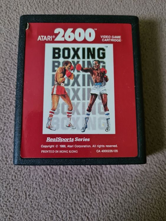 Real Sports Boxing ATARI 2600 (Gebraucht) in Ebertswil für CHF 8 – mit ...