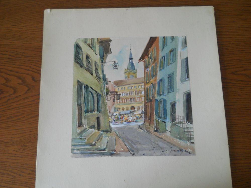 Aquarelle Grobéty Félix (D'occasion) à Le Locle pour CHF 50 – avec ...