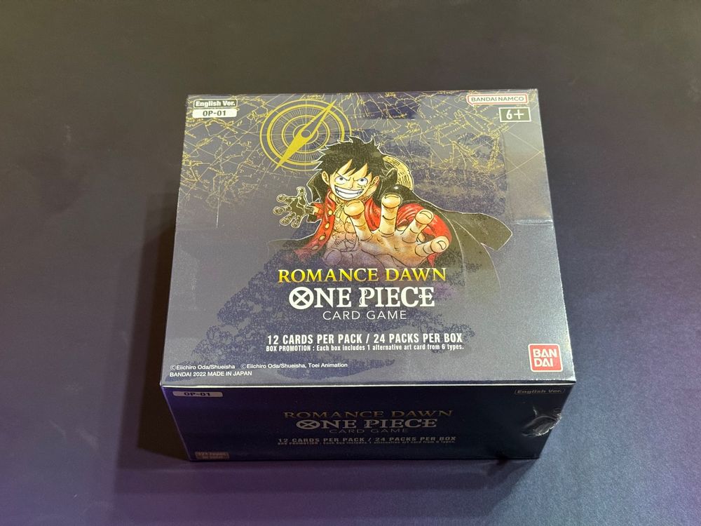 One Piece Card Game OP01 Romance Dawn Booster Display EN | Kaufen auf Ricardo