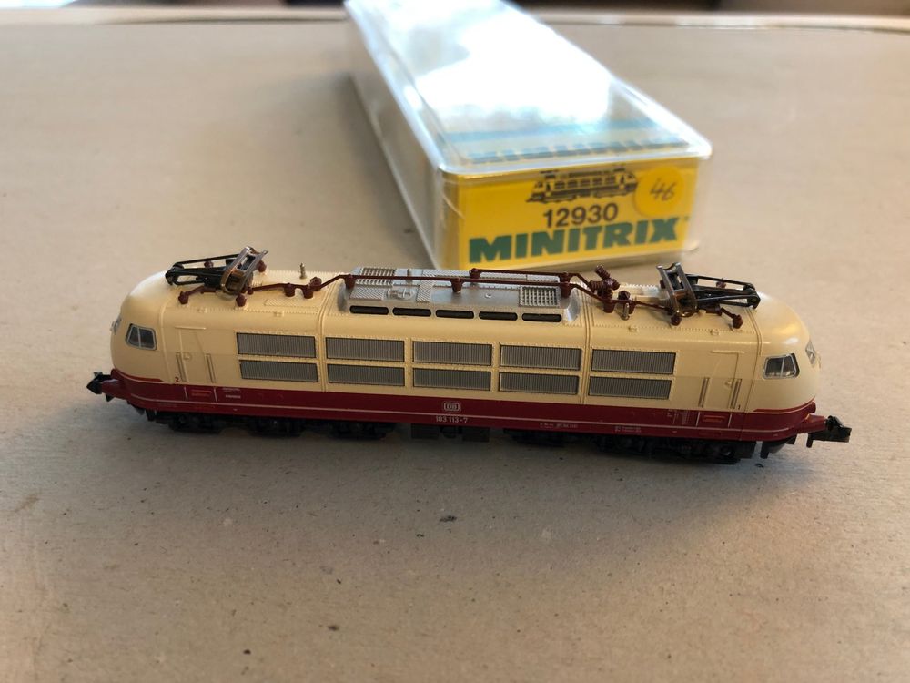 Minitrix Lok 12930/ BR 103,digital,Decoder D+H (Gebraucht) in Schindellegi für CHF 89 – mit ...