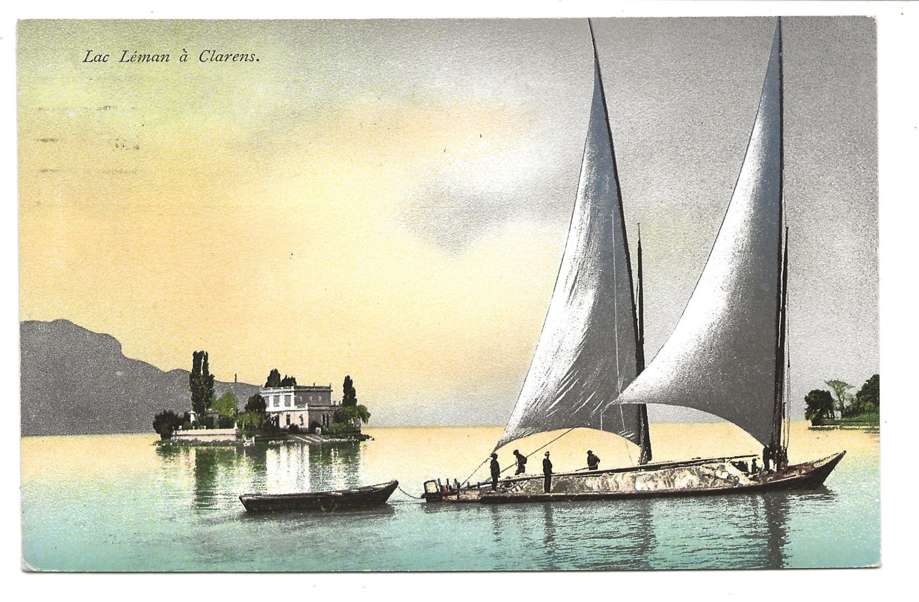 Lac Léman à Clarens (VD) La barque - 1921 (Gebraucht) in Engelburg für ...