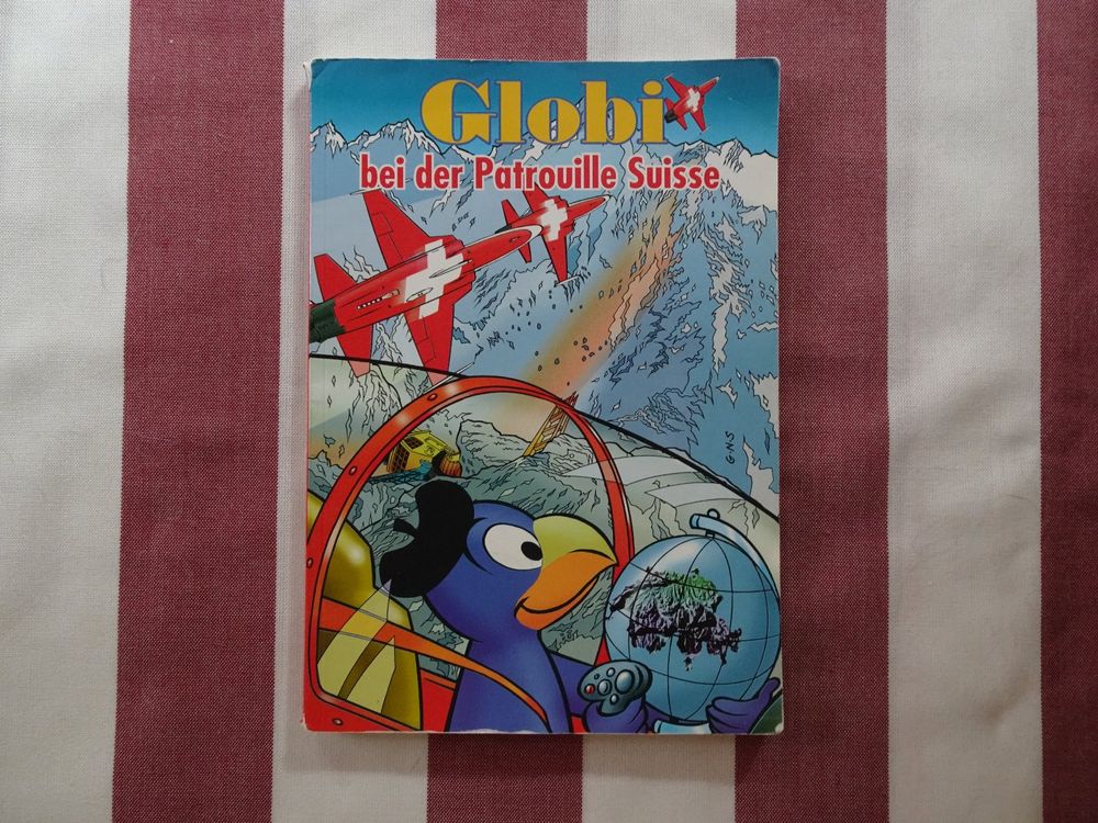 Globi bei der Patrouille Suisse, 1. Auflage, unbemalt - G513 | Kaufen ...