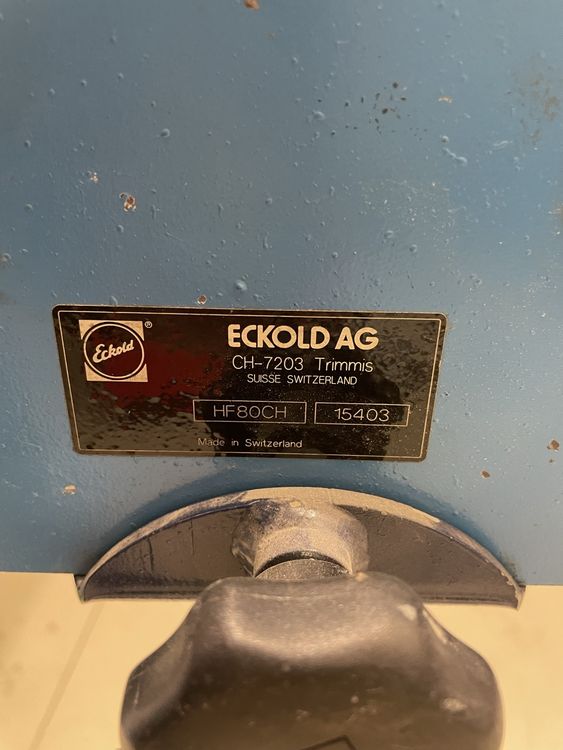 Eckold HF80 CH | Kaufen auf Ricardo