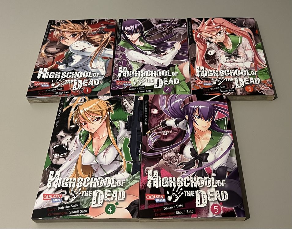 Highschool of the dead manga 1-5 deutsch (Gebraucht) in Neuhausen für CHF 15 – mit Lieferung auf ...