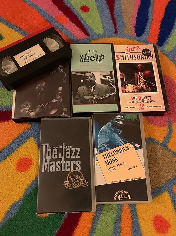 5 rare cassette VHS Jazz (Gebraucht) in Cadempino für CHF 20 – nur ...