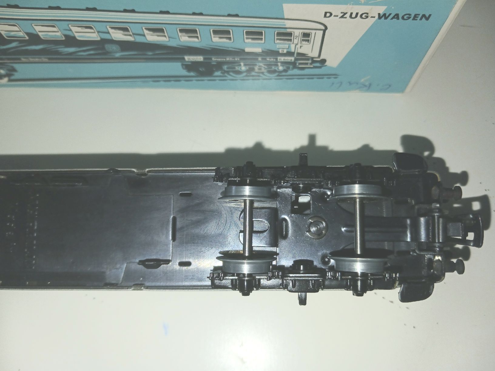 Märklin HO - 4022, wagon voyageurs D-ZUG, DB "Bonne Etat" (D'occasion ...