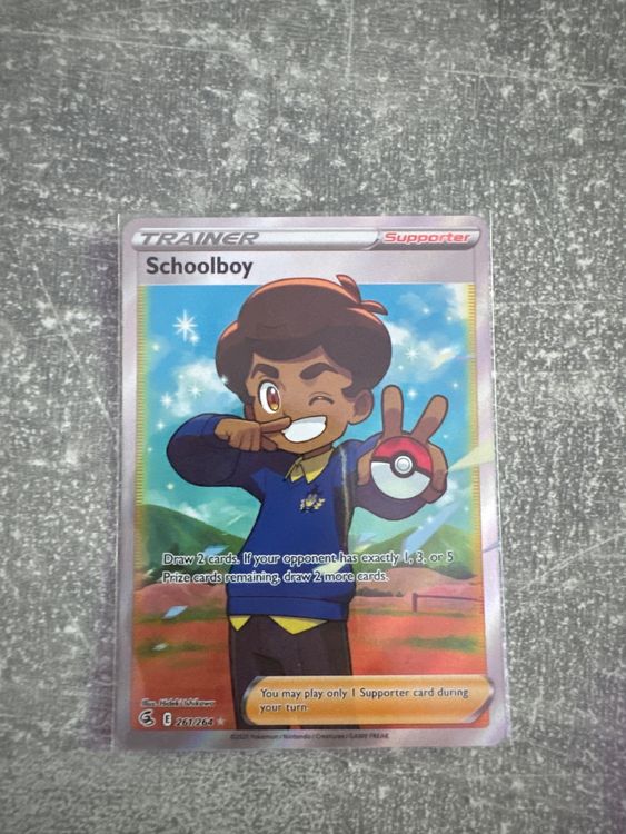 Schoolboy (FST 261) Fusionsangriff (EN) Pokemon | Kaufen auf Ricardo