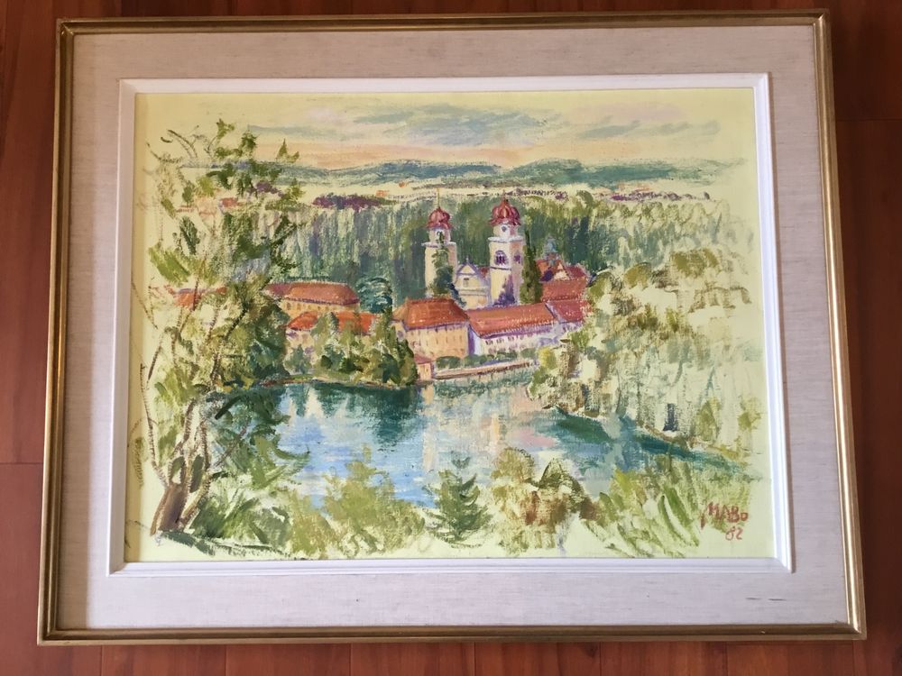 Max Bosshard 1922-1999 grosses Ölgemälde (Gebraucht) in Vaduz für CHF ...