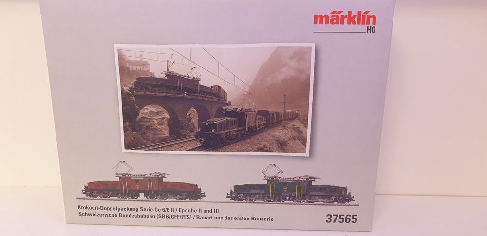 Märklin SBB Doppelpack Krokodil mfx Sound 37565 (Neu (gemäss ...