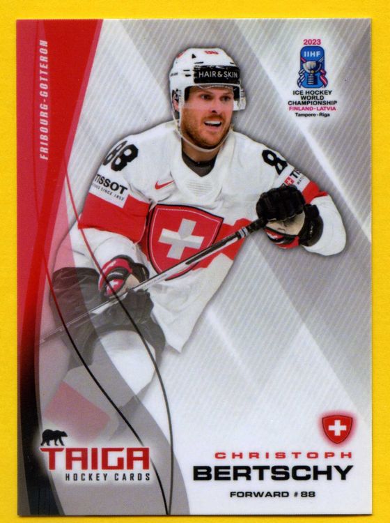 Christoph Bertschy #88 Player Card IIHF WM 2023 | Kaufen auf Ricardo