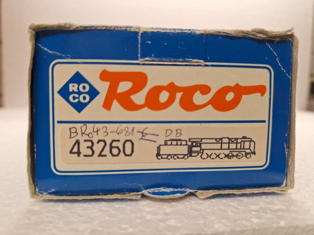 Roco H0 43260 Dampflok BR 43-631-6 DB, DC (Gebraucht) in Werthenstein ...