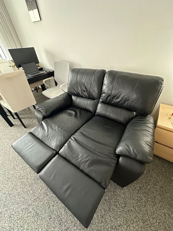 2er Ledersofa mit Relaxfunktion | Kaufen auf Ricardo