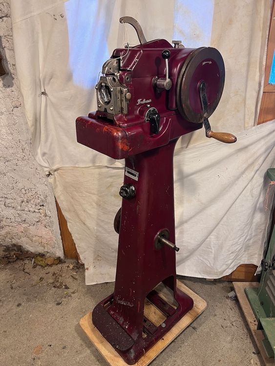 Frobana Doppelnähmaschine mit gebogene Nadel Modell 50 (Gebraucht) in ...