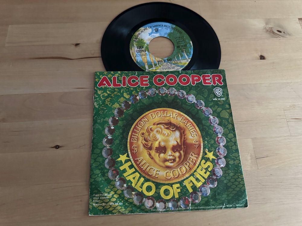 ALICE COOPER rare Single Billion dollar babies Kult Glam 70s (Gebraucht ...