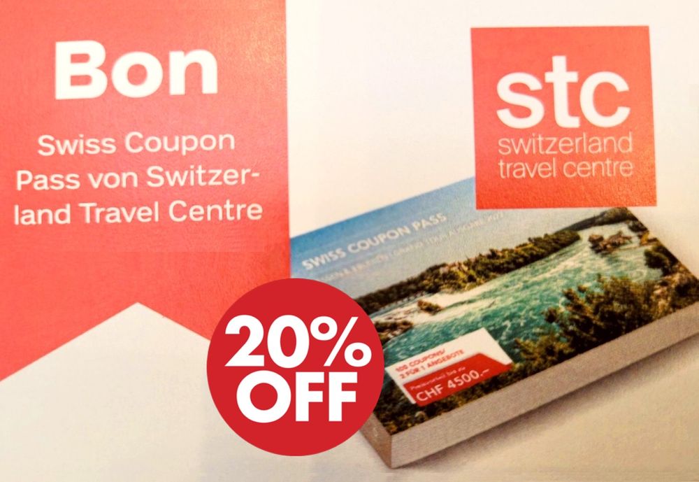 20% Rabatt Swiss Coupons Buch 2024 Gutschein | Kaufen auf Ricardo